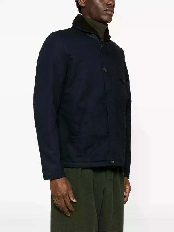 BARBA NAPOLI Mélange-effect Blazer