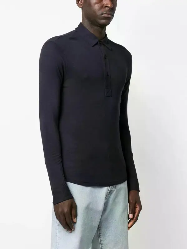 Orlebar Brown Button-front Long-sleeved Polo Shirt