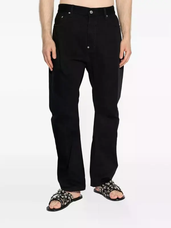 Dsquared2 Cotton Wide Leg Jeans