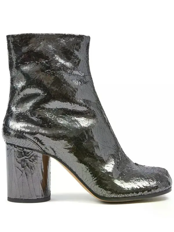MAISON MARGIELA Tabi Broken Mirror Boots - Grey