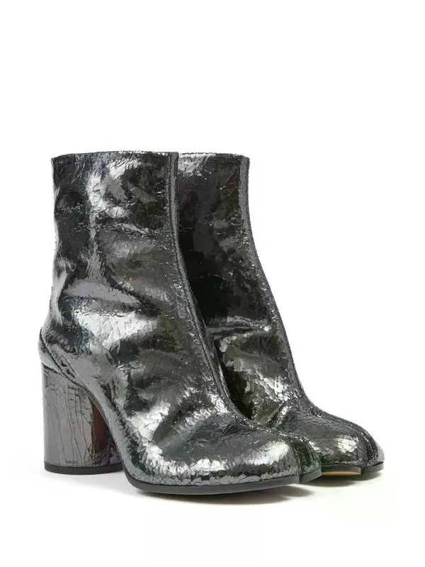 MAISON MARGIELA Tabi Broken Mirror Boots - Grey