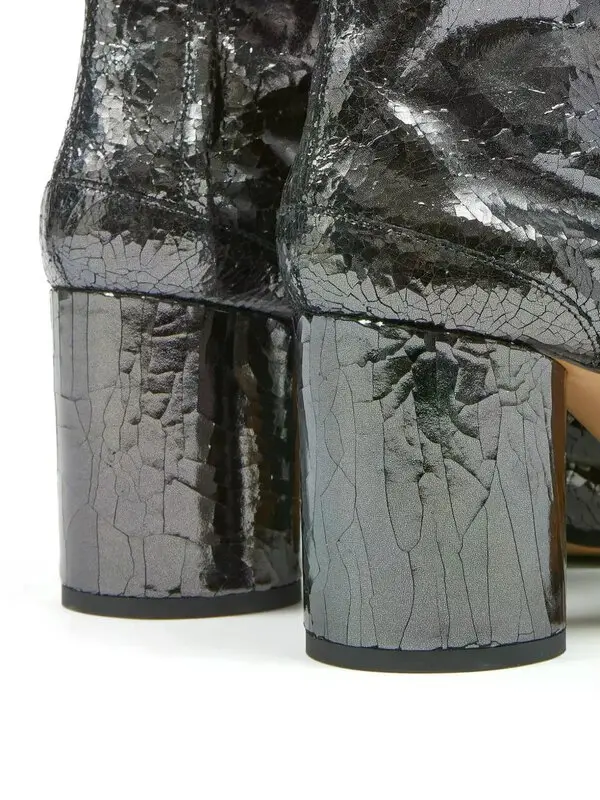 MAISON MARGIELA Tabi Broken Mirror Boots - Grey