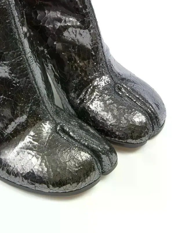 MAISON MARGIELA Tabi Broken Mirror Boots - Grey