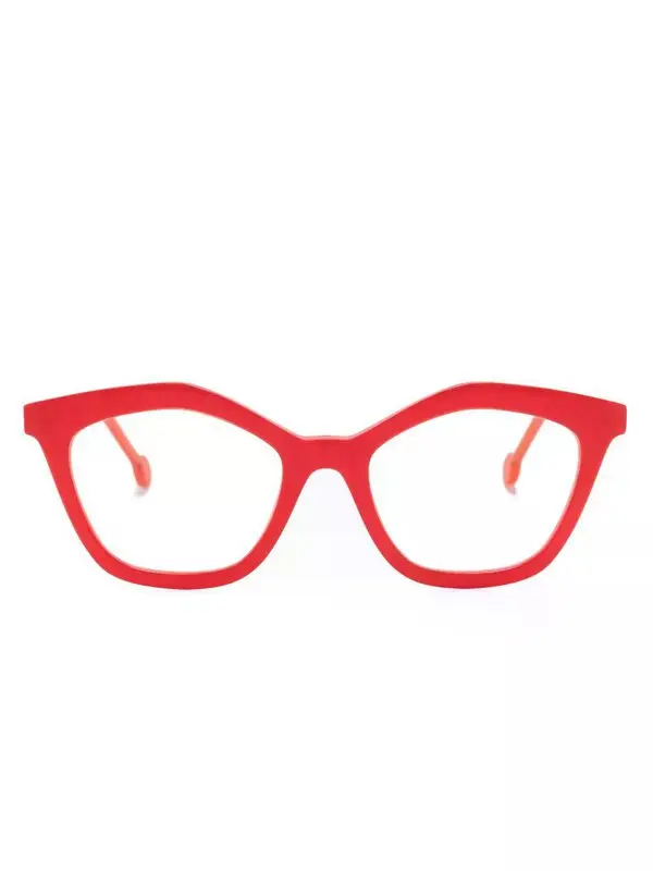 L.A. EYEWORKS Palapa Cat-eye Frame Sunglasses - Red