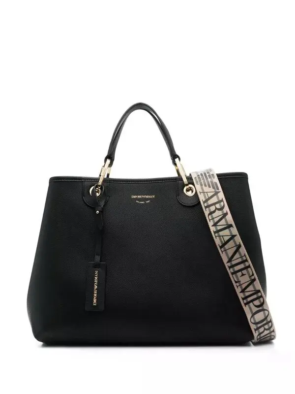 Emporio Armani Debossed-logo Tote Bag