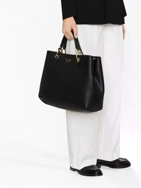 Emporio Armani Debossed-logo Tote Bag