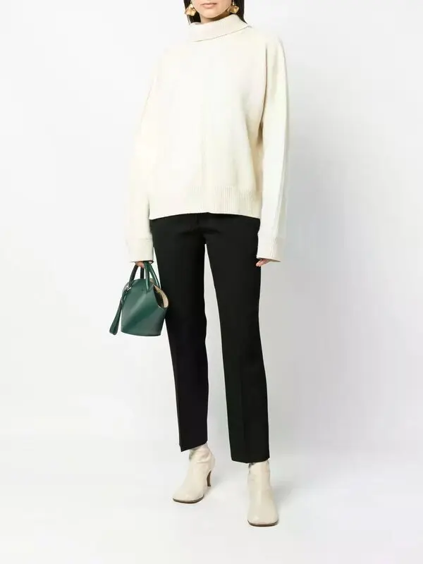 JIL SANDER Straight-leg Wool Trousers