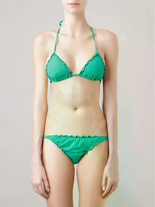 AMIR SLAMA Ruched Bikini Bottom
