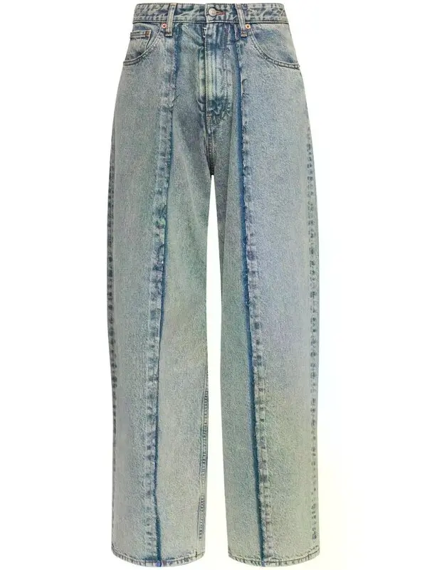 MAISON MARGIELA Panelled Wide-leg Jeans