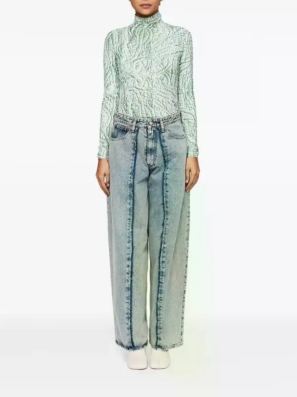 MAISON MARGIELA Panelled Wide-leg Jeans