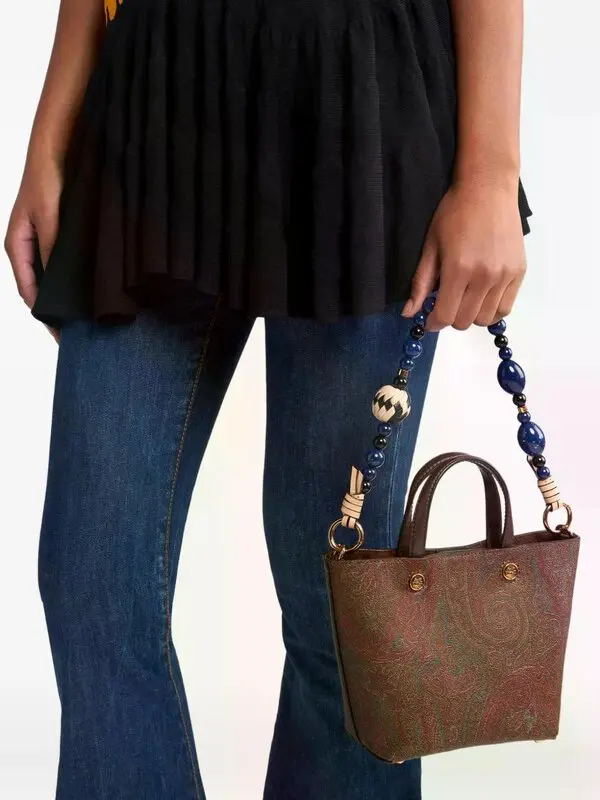 Etro Marble-embellished Handle - Black