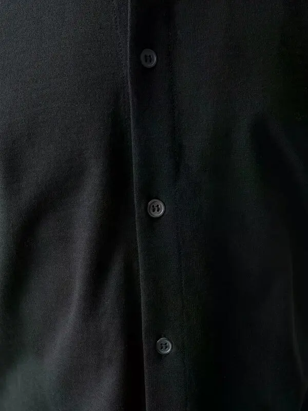 ZANONE Regular-fit Cotton Shirt - Black