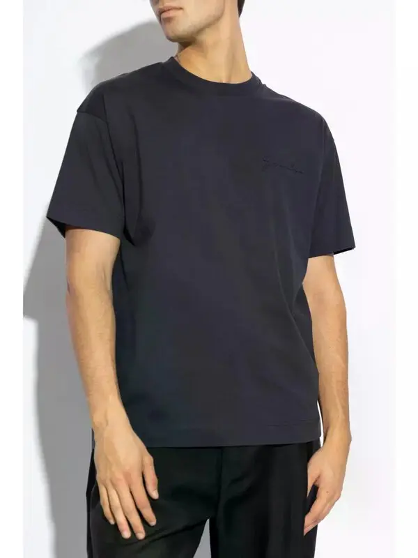 Givenchy Embossed-logo T-shirt - Blue