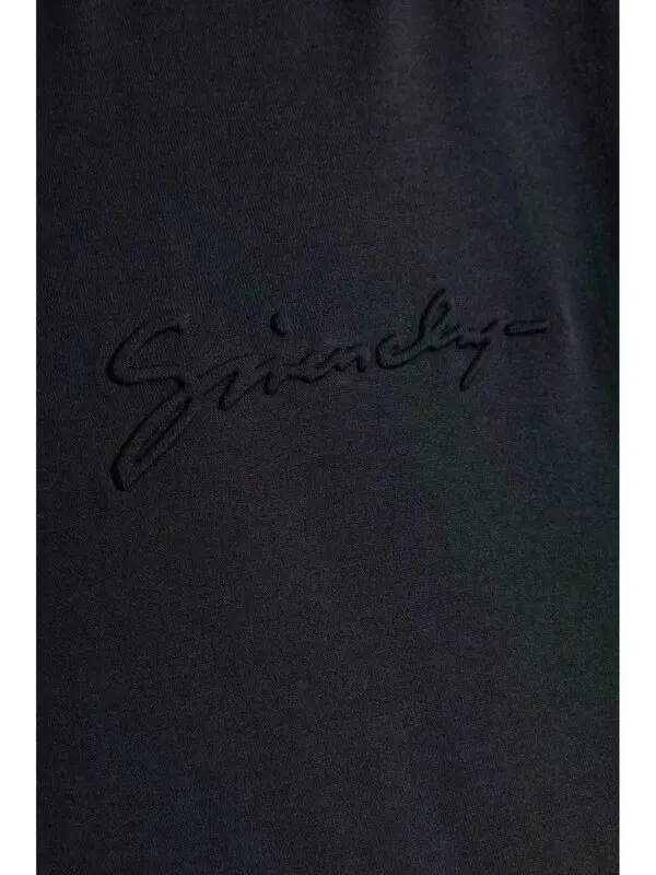 Givenchy Embossed-logo T-shirt - Blue