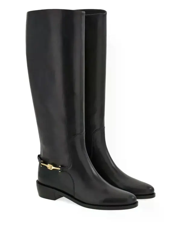 FERRAGAMO Leather Knee-high Boots