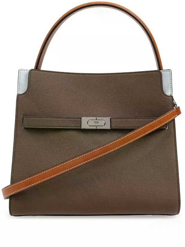 Tory Burch Small Lee Radziwill Satchel - Brown