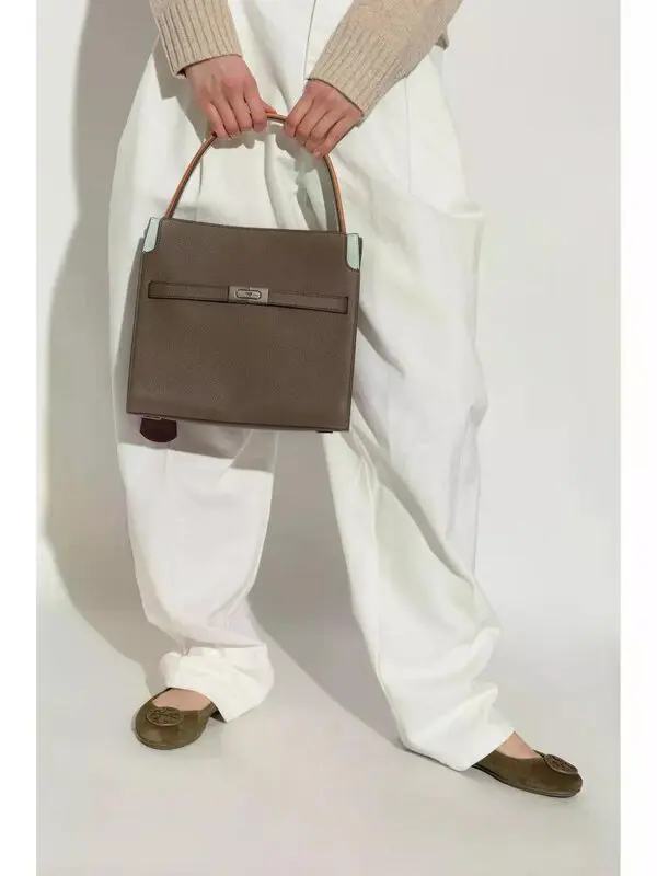 Tory Burch Small Lee Radziwill Satchel - Brown