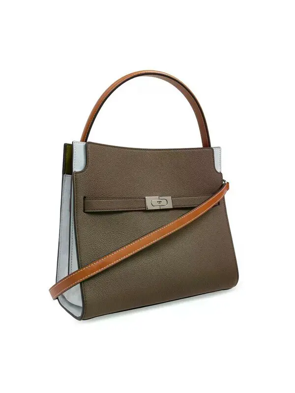 Tory Burch Small Lee Radziwill Satchel - Brown
