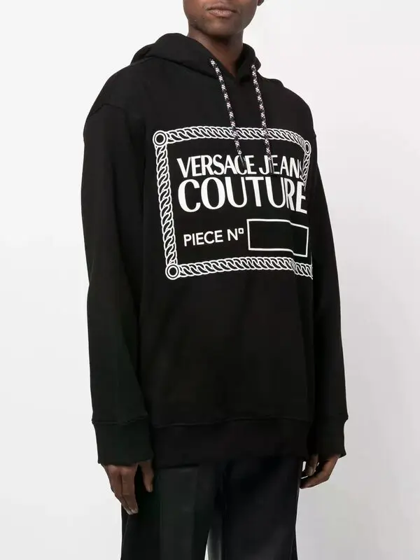 Versace Logo-print Pullover Hoodie