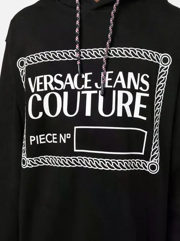 Versace Logo-print Pullover Hoodie