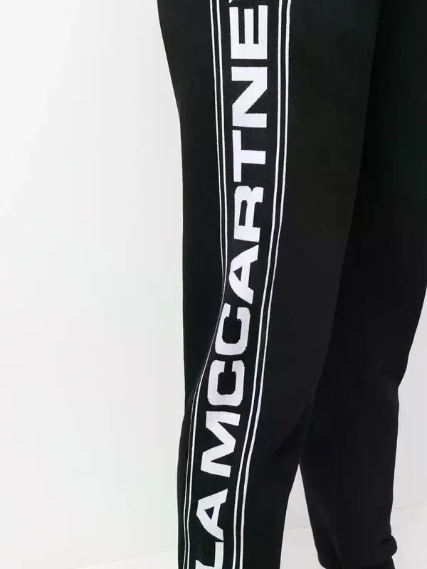 Stella McCartney Logo Stripe Tapered Track Pants