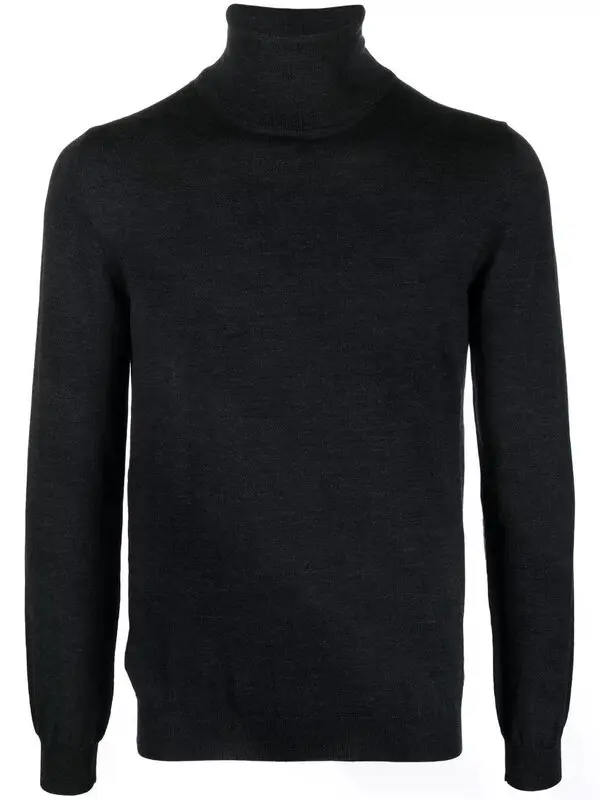 ZANONE Roll Neck Jumper - Grey