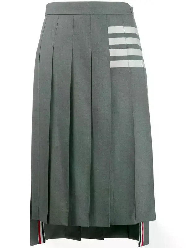 Thom Browne 4-bar Pleated Skirt