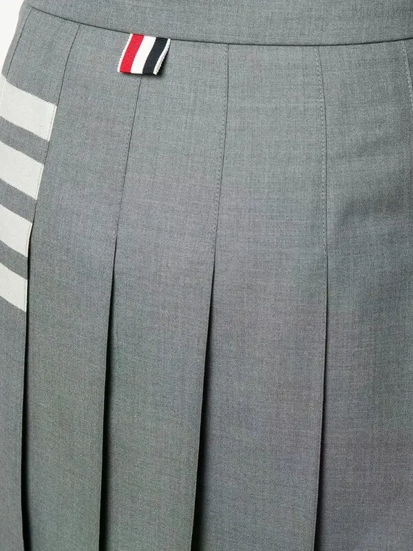 Thom Browne 4-bar Pleated Skirt