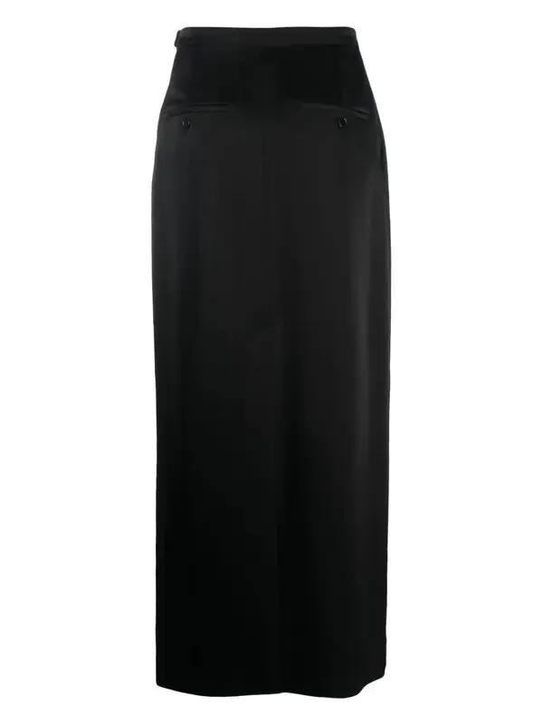 LANVIN Satin Midi Skirt