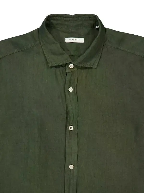 Boglioli Linen Shirt - Green