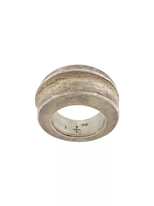 PARTS OF FOUR Foldform Crescent Ring - Silver