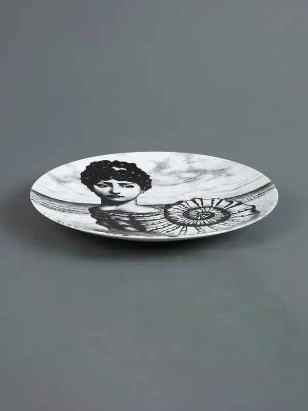 FORNASETTI Plate - Grey