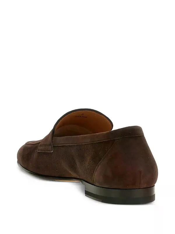TOD'S Pashmy Suede Loafers - Brown