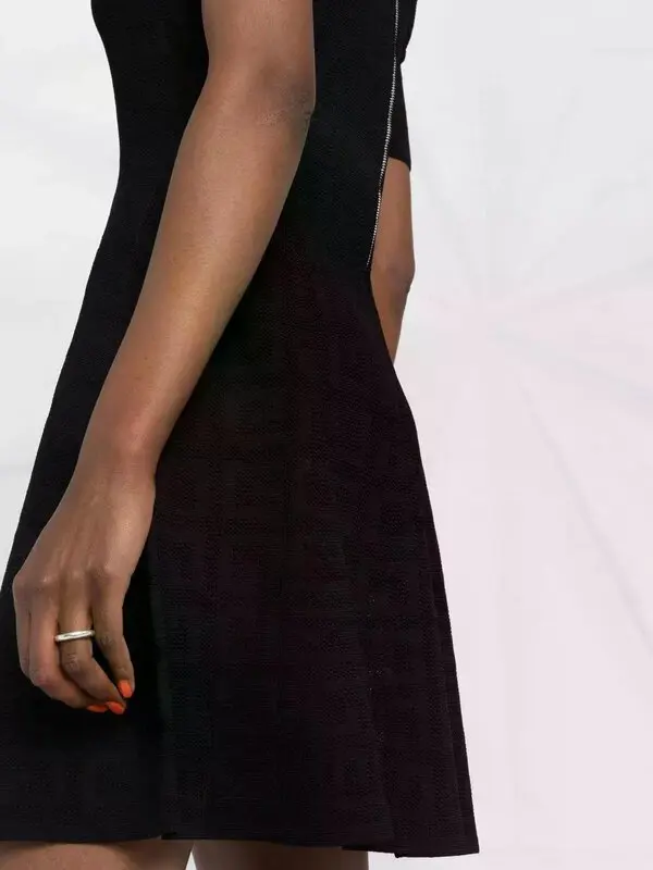 Givenchy 4g Jacquard A-line Dress