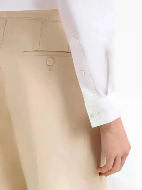 Marni Pleated Wide-leg Trousers