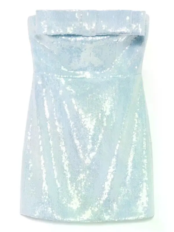 THE NEW ARRIVALS ILKYAZ OZEL Sisu Mini Dress - Blue