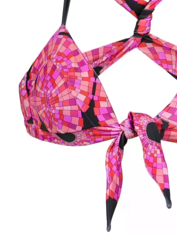 AMIR SLAMA Printed Bikini Set