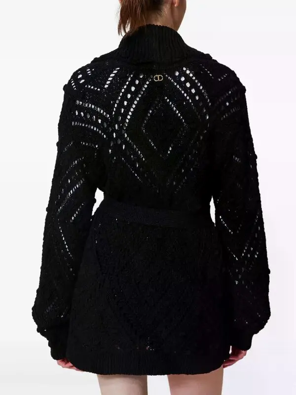 TWINSET Knitted Cardigan With Detachable Belt