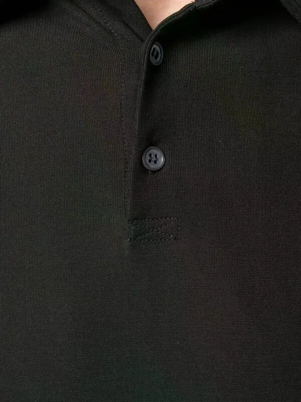 ZANONE Basic Polo Shirt - Black