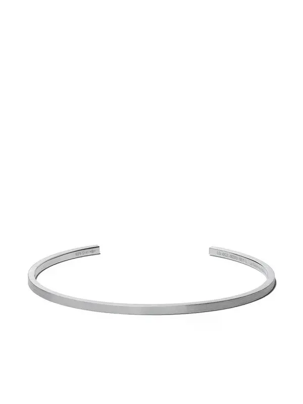Le Gramme 7 Grams Ribbon Bracelet - Silver