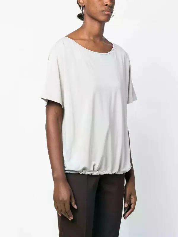 Emporio Armani Side-tie Detail T-shirt