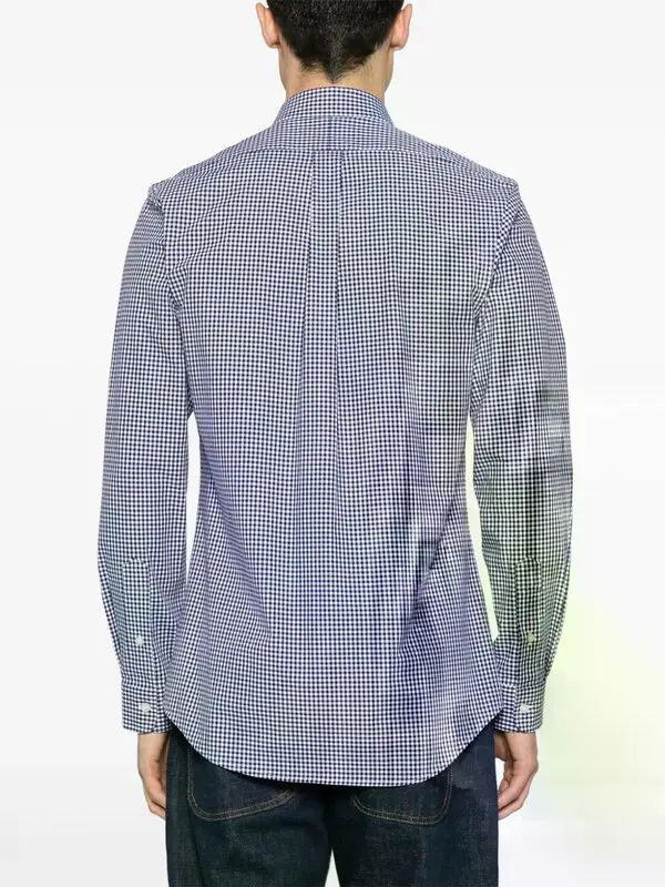 Polo Ralph Lauren Gingham Cotton Shirt - Blue