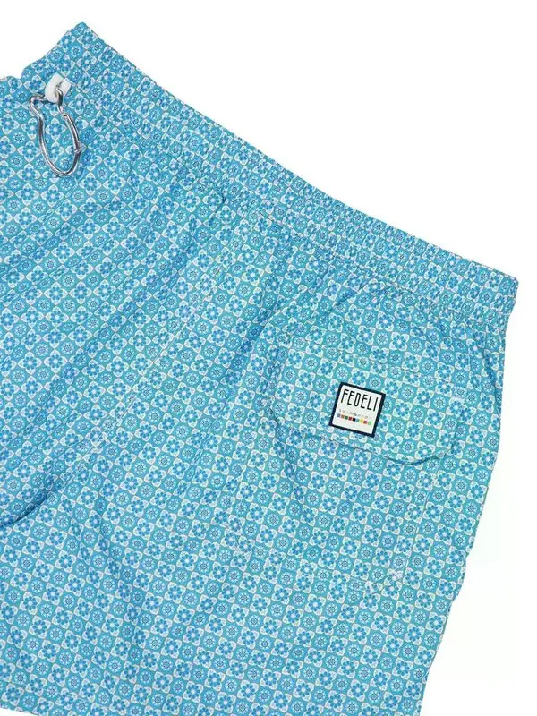 Fedeli Printed Shorts