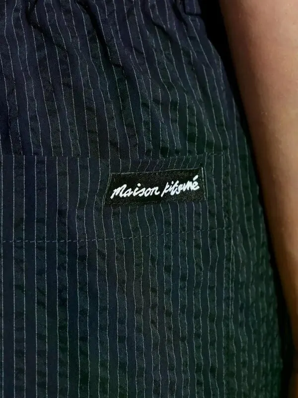 Maison Kitsuné Logo-patch Shorts