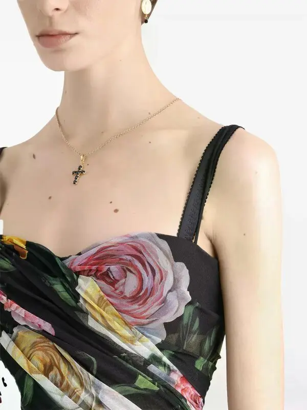 Dolce & Gabbana Floral-print Mini Dress