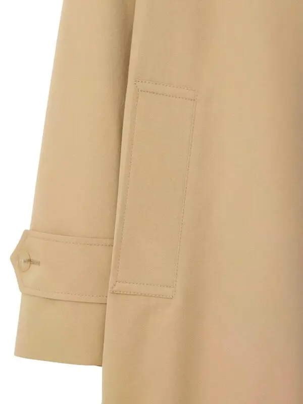 Burberry Water-resistant Cotton Car Coat