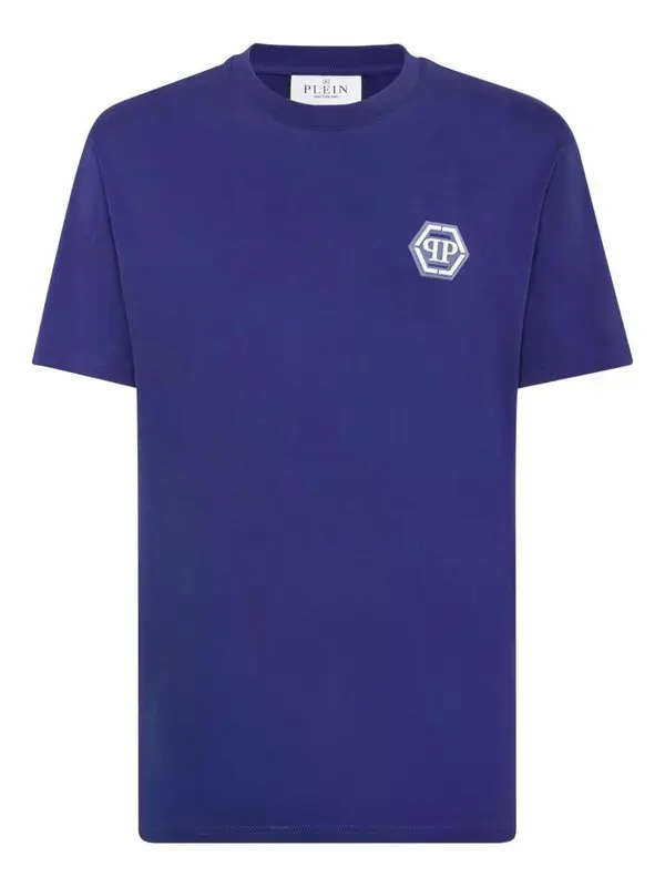 Philipp Plein Cotton T-shirt - Blue