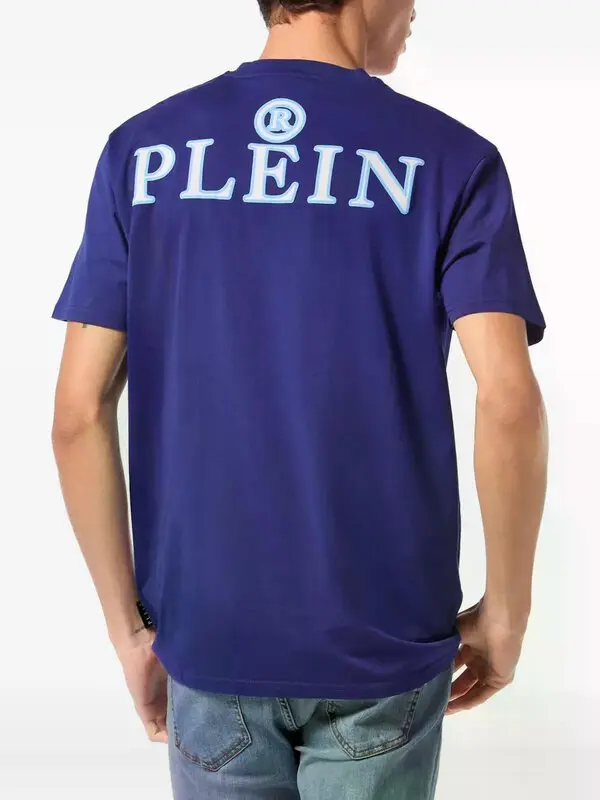 Philipp Plein Cotton T-shirt - Blue