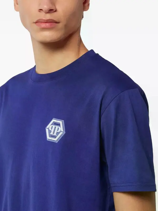 Philipp Plein Cotton T-shirt - Blue