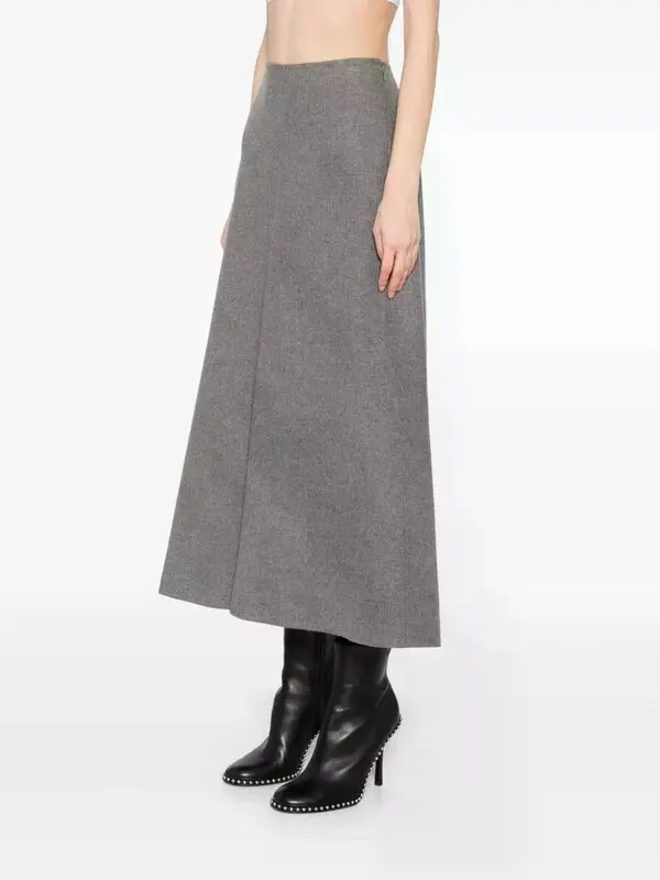 JNBY Asymmetric Flared Skirt